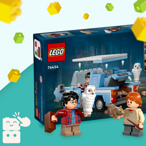 LEGO - Ford Anglia Voador (165 peças) – Clique Brinque